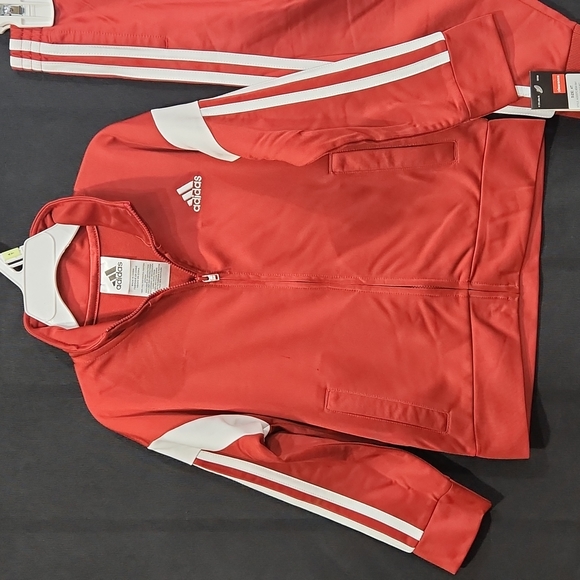 adidas | Matching Sets | Adidas Track Suit In Victory Red | Poshmark